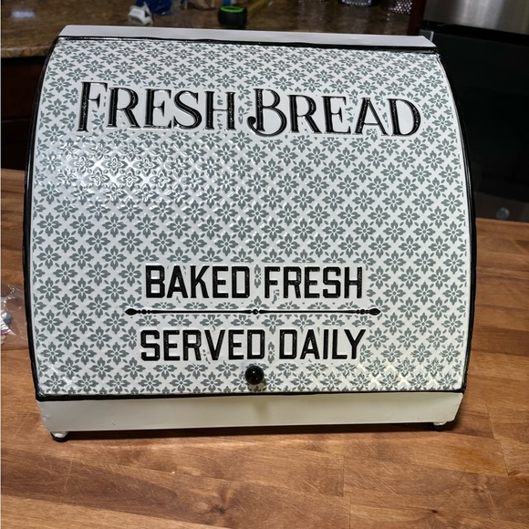 Unknown | Kitchen | Embossed Bread Box | Poshmark